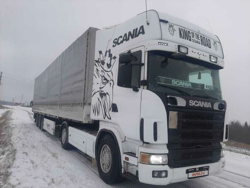 Купить б/у Scania R-Series дизель механика в Смоленске: белый 2003 года ...