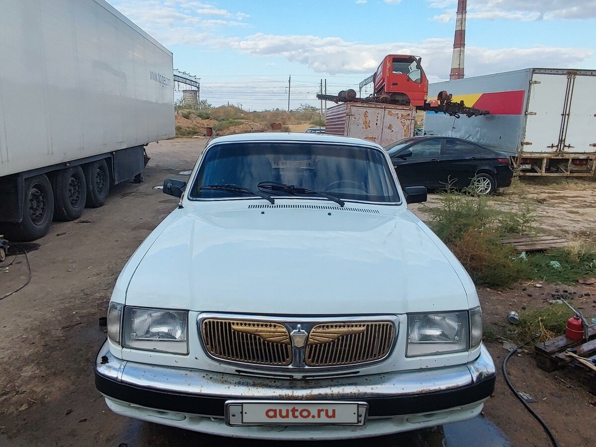 Купить б/у ГАЗ 3110 «Волга» 1997-2008 2.5 MT (90 л.с.) бензин механика в Средней Ахтубе: белый ...