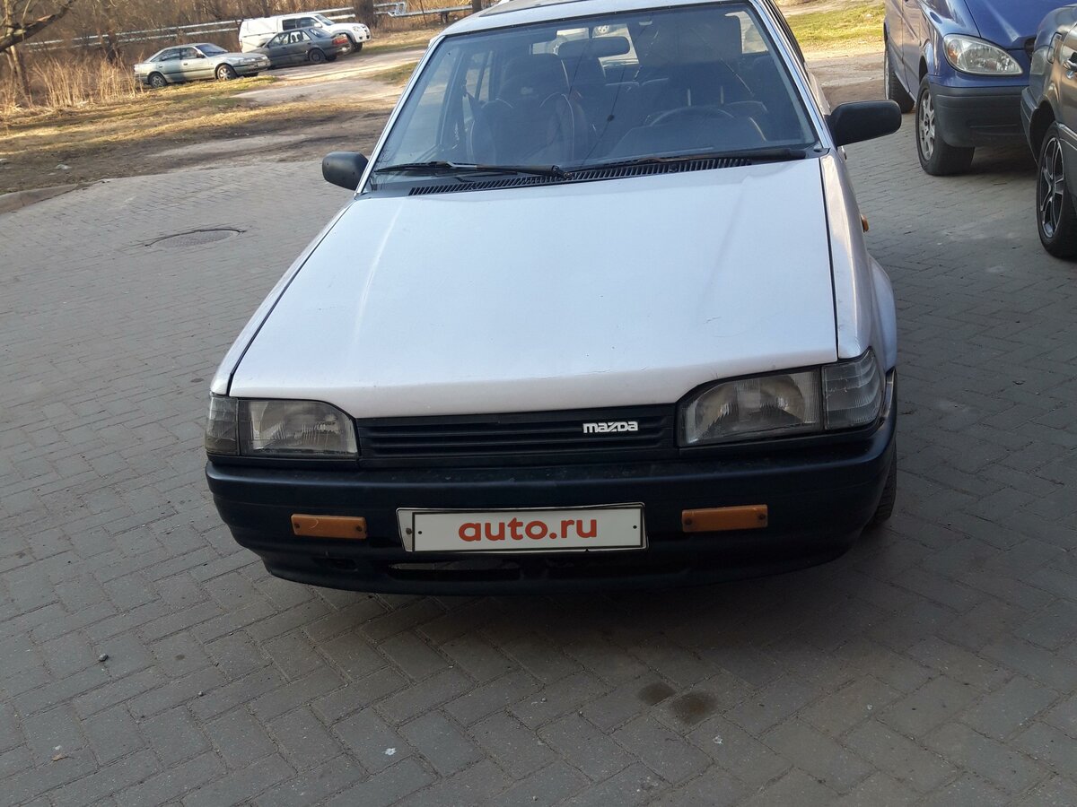 Купить б/у Mazda 323 III (BF) 1.4 MT (60 л.с.) бензин механика в Калининграде: серый Мазда 323 ...