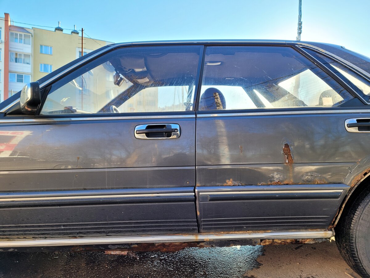 Купить б/у Nissan Gloria VIII (Y31) 2.0 AT (210 л.с.) бензин автомат в Нахабино: серый Ниссан ...