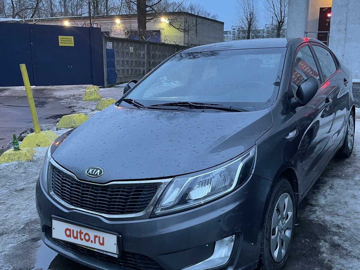 Купить б/у Kia Rio III 5-speed 1.6 MT (123 л.с.) бензин механика в ...