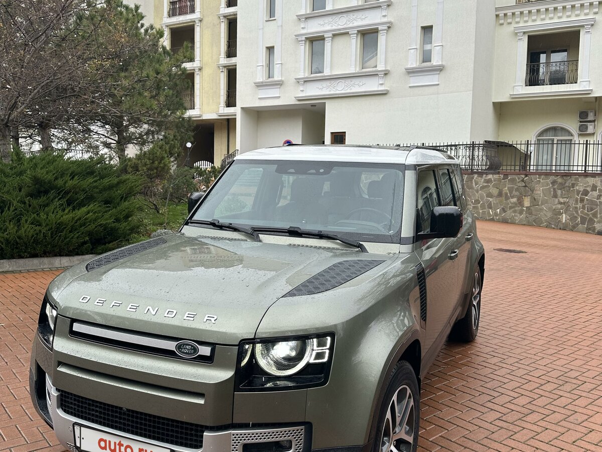 Купить б/у Land Rover Defender II 110 2.0d AT (200 л.с.) 4WD дизель ...