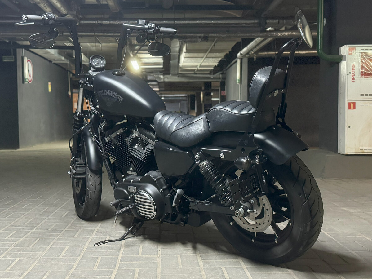 Купить б/у Harley-Davidson Sportster 883 инжектор 5 передач в Минске: чёрный круизер 2019 года ...