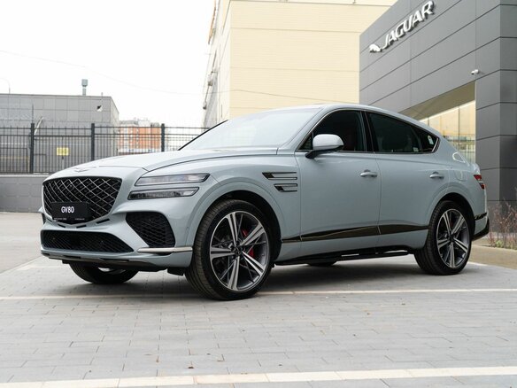 Купить новый Genesis GV80 Coupe 2023-2025 3.5 AT (415 л.с.) 4WD бензин автомат в Москве: голубой ...