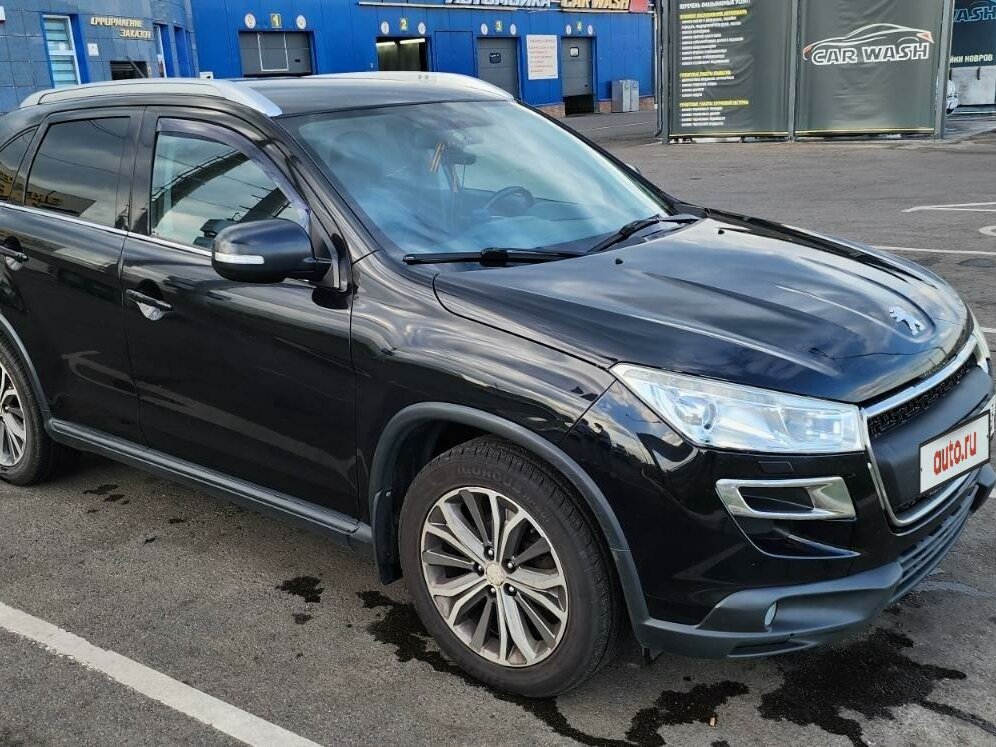Купить б/у Peugeot 4008 I 2.0 CVT (150 л.с.) 4WD бензин вариатор в Минске: чёрный Пежо 4008 I ...