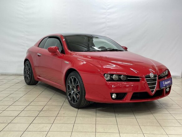 Купить б/у Alfa Romeo Brera 2006-2010 3.2 AT (260 л.с.) 4WD бензин автомат в Воронеже: красный ...