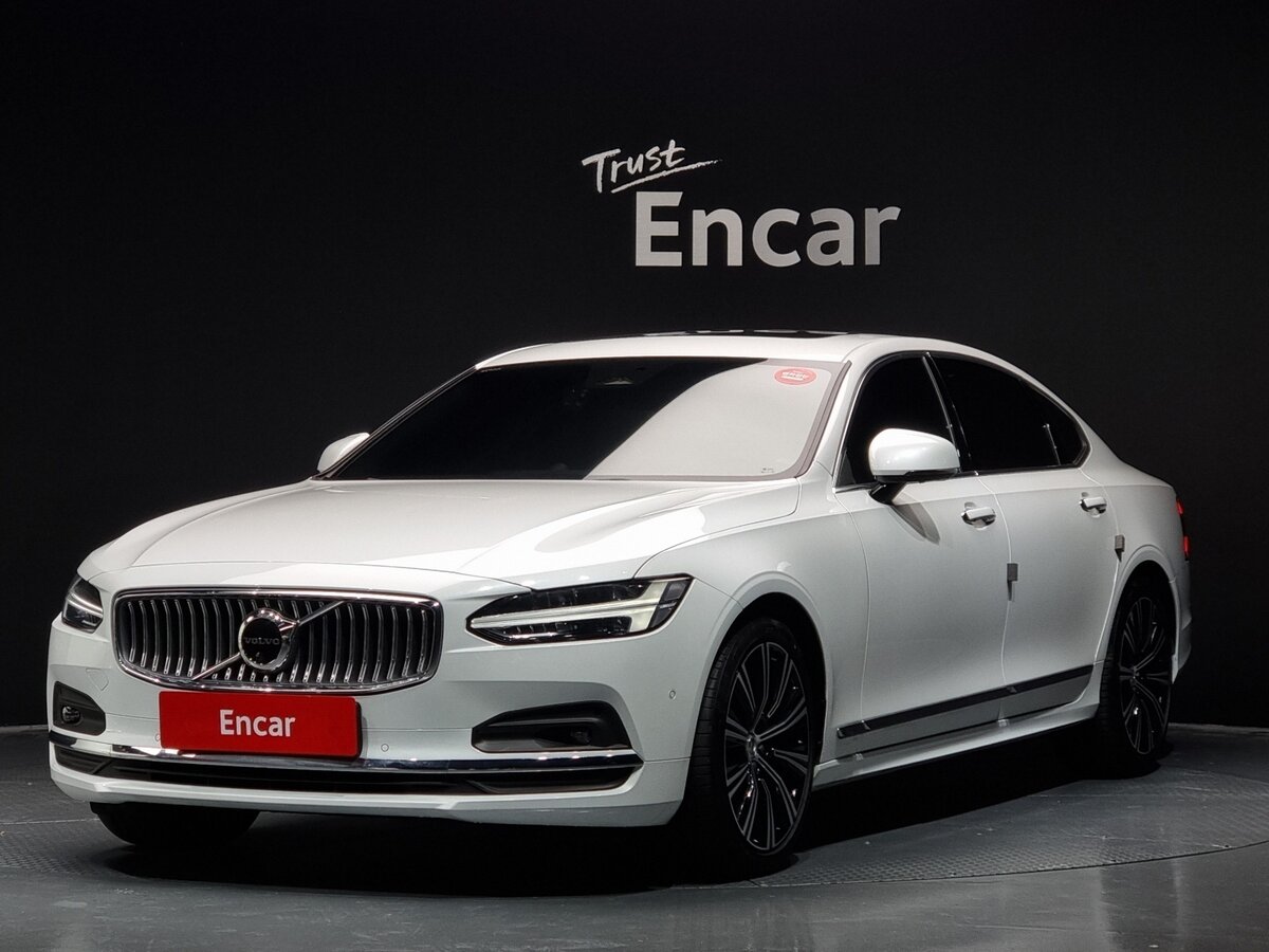 Купить б/у Volvo S90 II Рестайлинг 2.0 AT (190 л.с.) бензин автомат в Благовещенске: чёрный ...