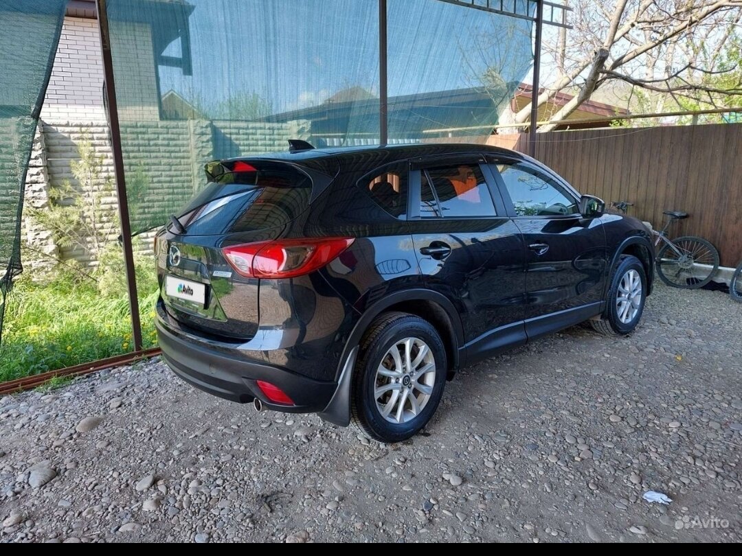 Купить б/у Mazda CX-5 I 2.0 MT (150 л.с.) бензин механика в Республике Адыгея: чёрный Мазда CX-5 ...