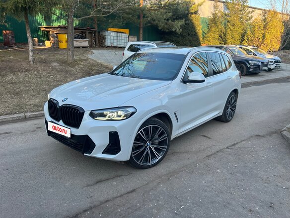 Купить б/у BMW X3 III (G01) Рестайлинг 30i xDrive 2.0 AT (249 л.с.) 4WD бензин автомат в Москве ...