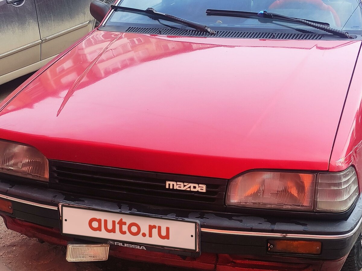 Купить б/у Mazda 323 III (BF) 1.3 MT (60 л.с.) бензин механика в Туле: красный Мазда 323 III (BF ...