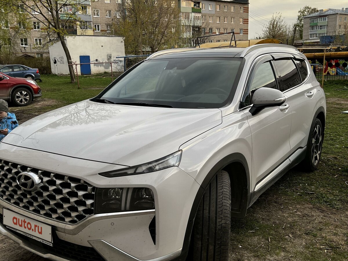 Купить б/у Hyundai Santa Fe IV Рестайлинг 2.2d AMT (199 л.с.) 4WD ...