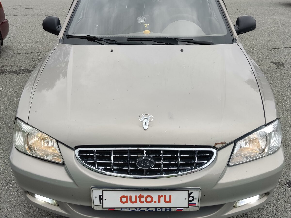 Купить б/у Hyundai Accent II ТагАЗ 1.5 AT (102 л.с.) бензин автомат в ...