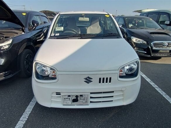 Купить б/у Suzuki Alto VIII (HA36) 0.7 AMT (49 л.с.) бензин робот во Владивостоке: белый Сузуки ...