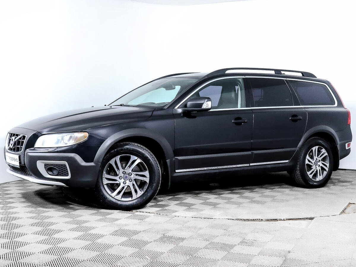 Купить б/у Volvo XC70 II 2.4d AT (215 л.с.) 4WD дизель автомат в Москве: чёрный Вольво XC70 II ...