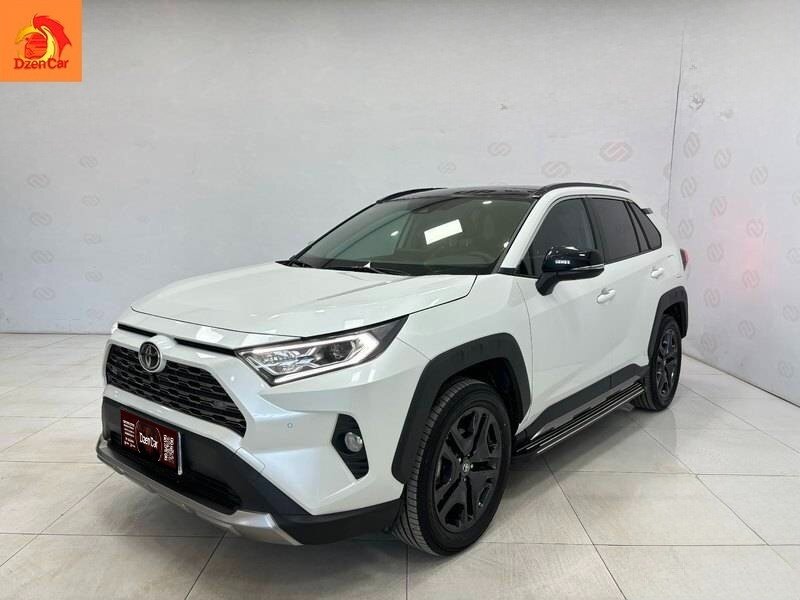 Купить б/у Toyota RAV4 V (XA50) 2.0 CVT (171 л.с.) 4WD бензин вариатор во Владивостоке: белый ...