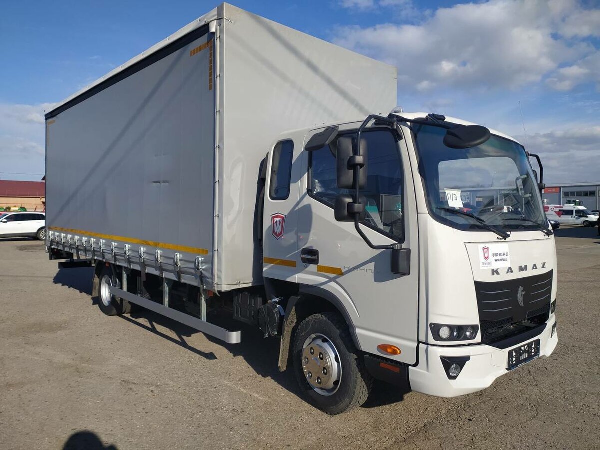 Купить новый КамАЗ 43089 Компас-9 дизель механика в Белгороде: белый ...