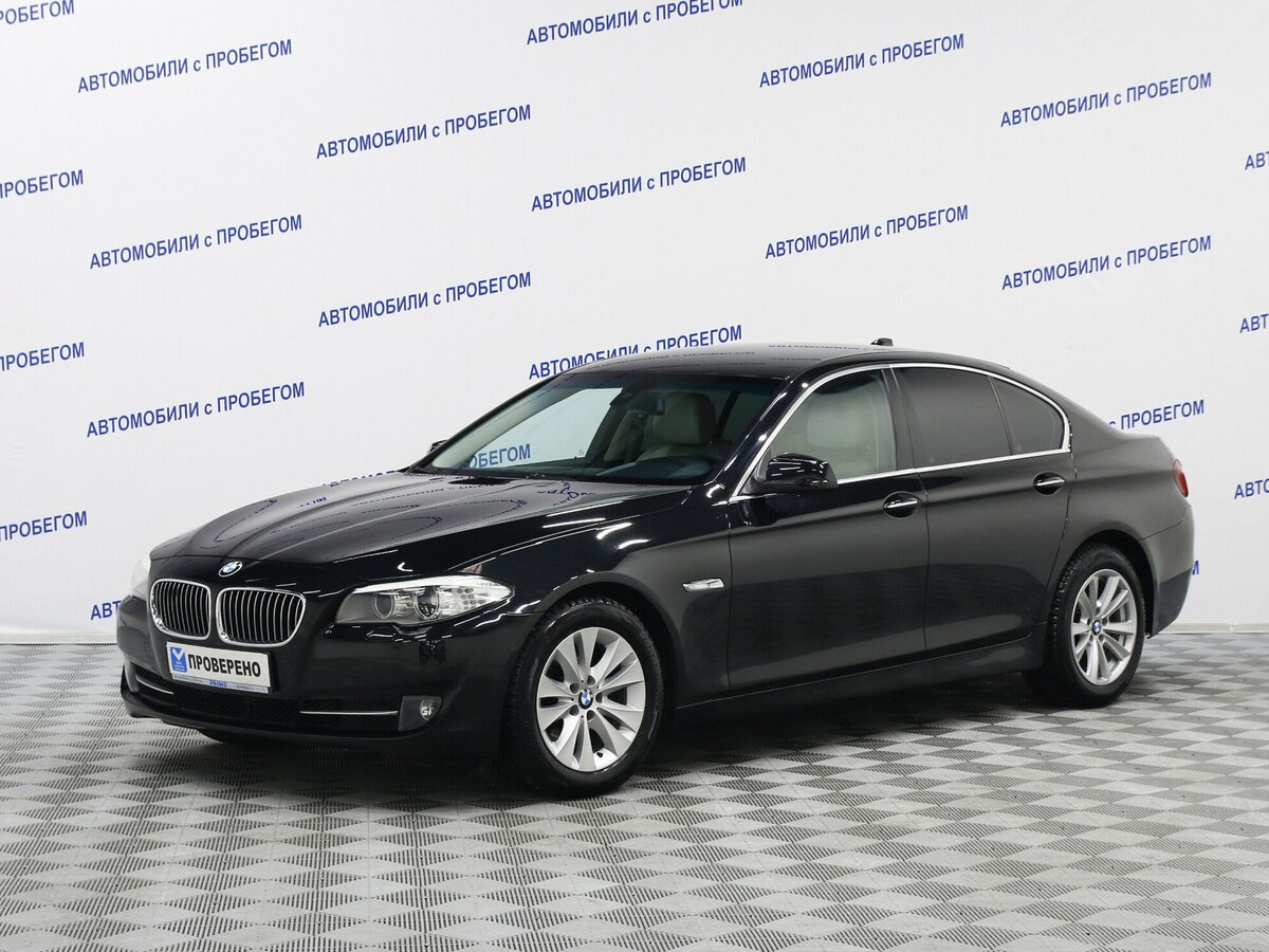 Купить б/у BMW 5 серии VI (F10/F11/F07) 528Li 2.0 AT (245 л.с.) бензин автомат в Москве: чёрный ...