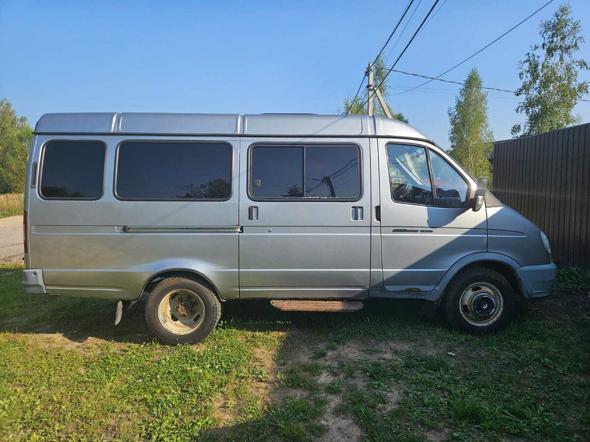 Купить б/у ГАЗ ГАЗель (3221) бензин механика в Шарапово: серебристый ...