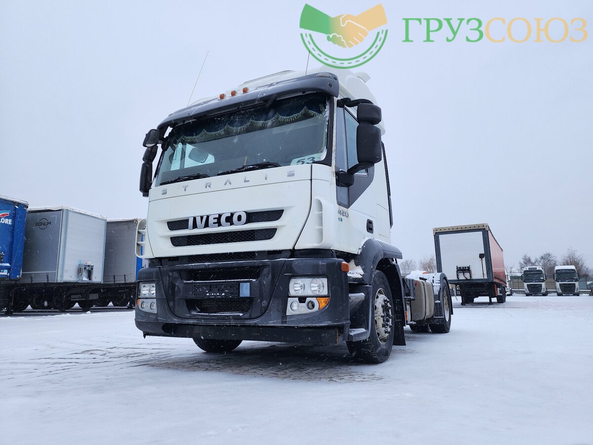 Купить б/у IVECO Stralis дизель механика в Москве: белый 2012 года на ...