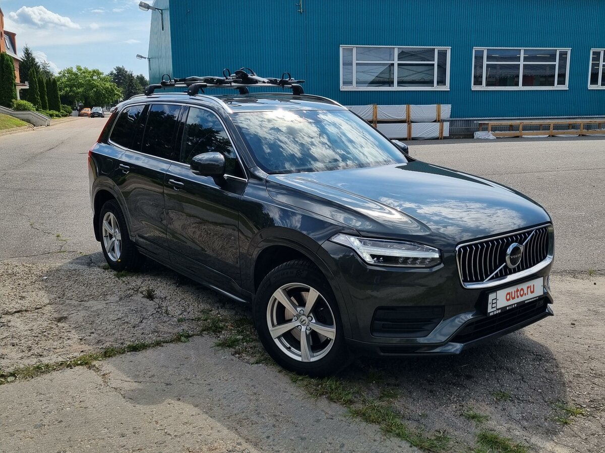 Купить б/у Volvo XC90 II Рестайлинг 2.0 AT (249 л.с.) 4WD бензин автомат в Раменском: серый ...