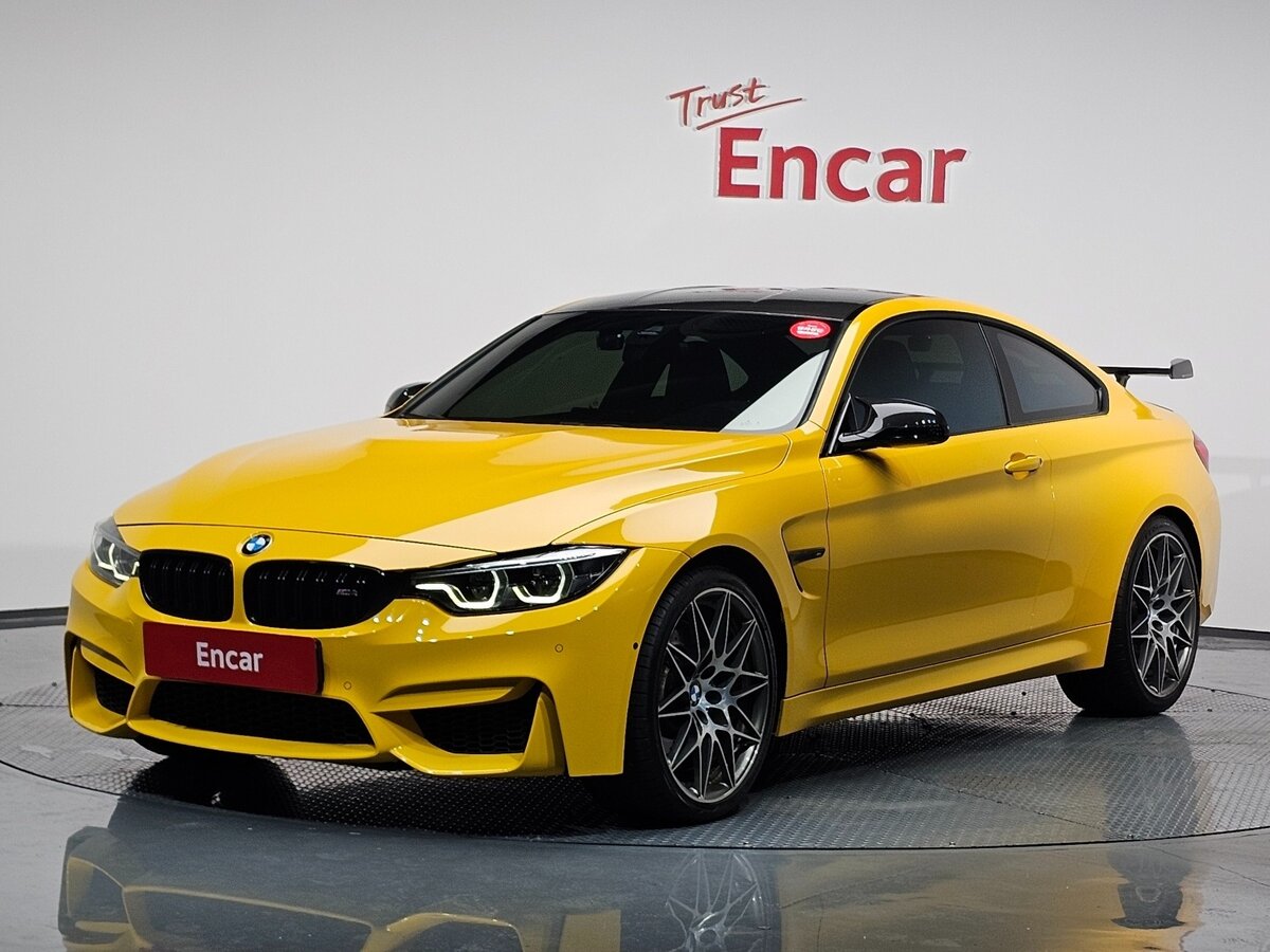 Купить б/у BMW M4 F82/F83 Рестайлинг Competition Package 3.0 AMT (450 л.с.) бензин робот во ...