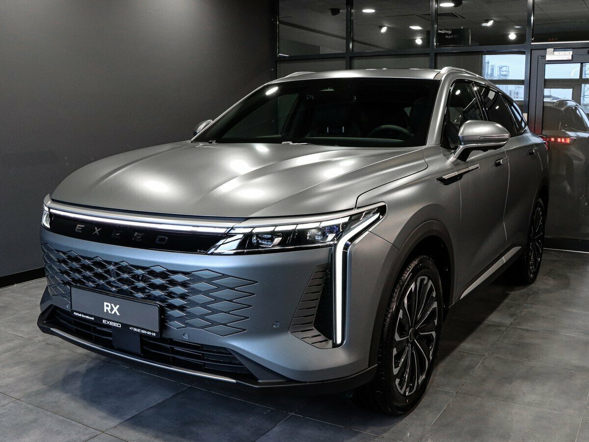 Купить новый Exeed RX 2023-2025 2.0 AT (249 л.с.) 4WD бензин автомат в Москве: серый Эксид ЭрИкс ...