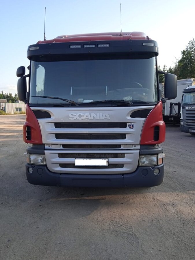 Купить б/у Scania P-series дизель механика в Выборге: красный 2008 года ...