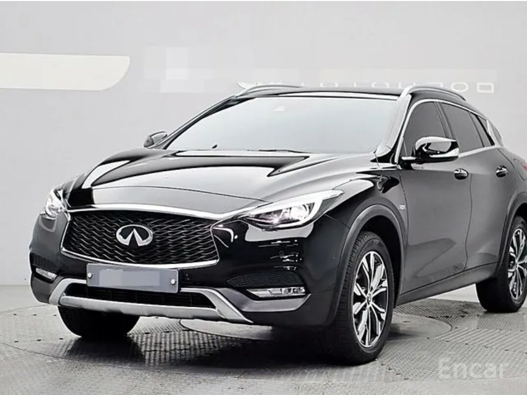 Купить б/у Infiniti QX30 2016-2019 2.0 AMT (211 л.с.) 4WD бензин робот в Уссурийске: чёрный ...
