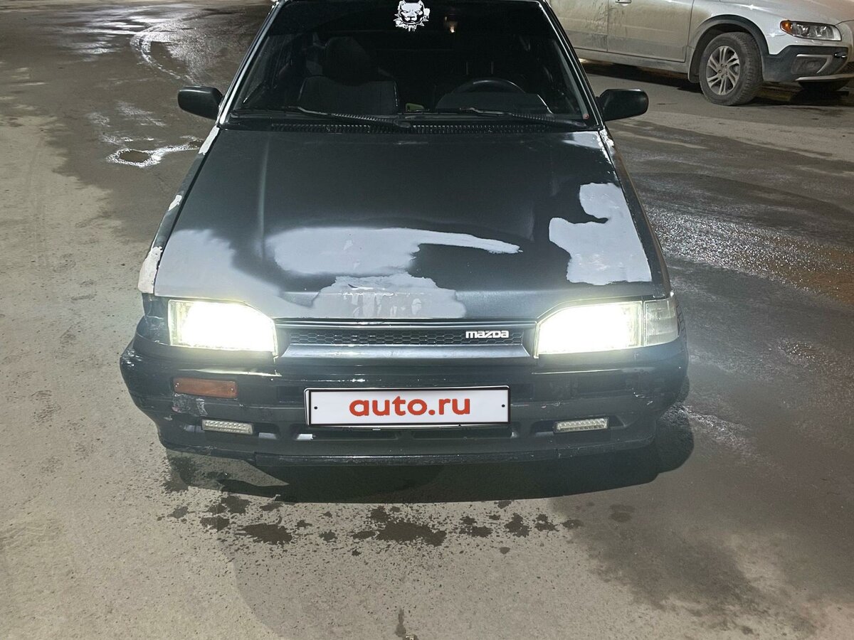 Купить б/у Mazda 323 III (BF) 1.4 MT (60 л.с.) бензин механика в Симферополе: серый Мазда 323 ...