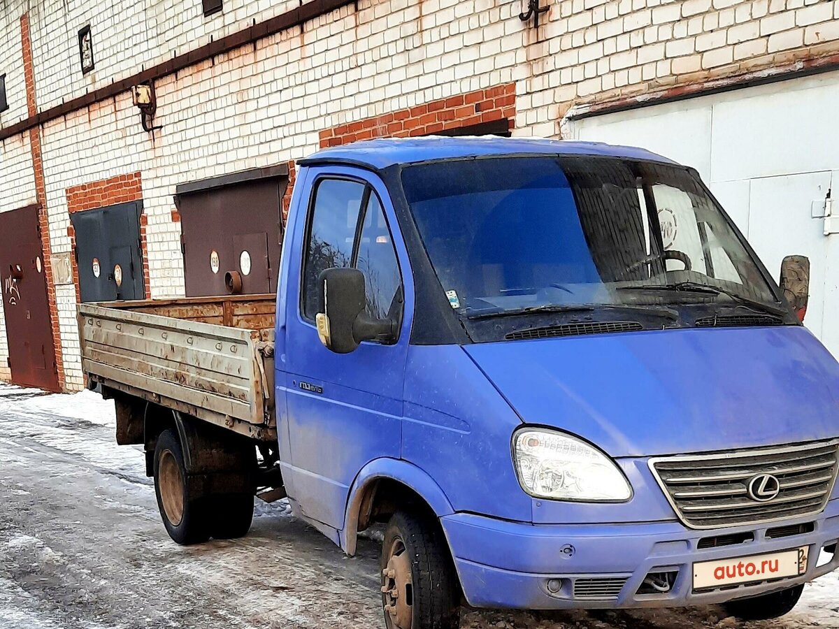 Купить б/у ГАЗ ГАЗель (3302) бензин механика в Нижнем Новгороде: синий бортовой грузовик 2009 ...