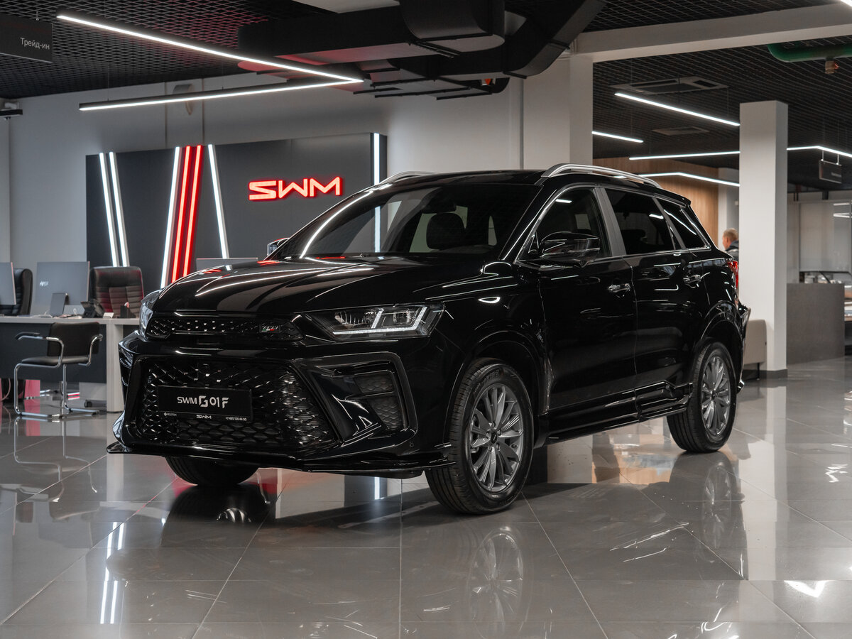 Купить новый SWM G01F 2018-2025 1.5 AMT (139 л.с.) бензин робот в Москве: чёрный СВМ Г01Ф 2024 ...