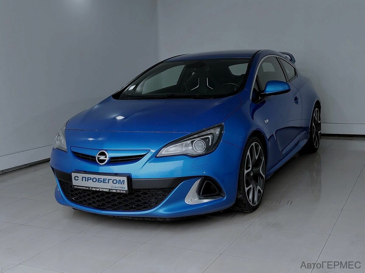 Купить б/у Opel Astra OPC J 2.0 MT (280 л.с.) бензин механика в Москве: синий Опель астра опс J ...