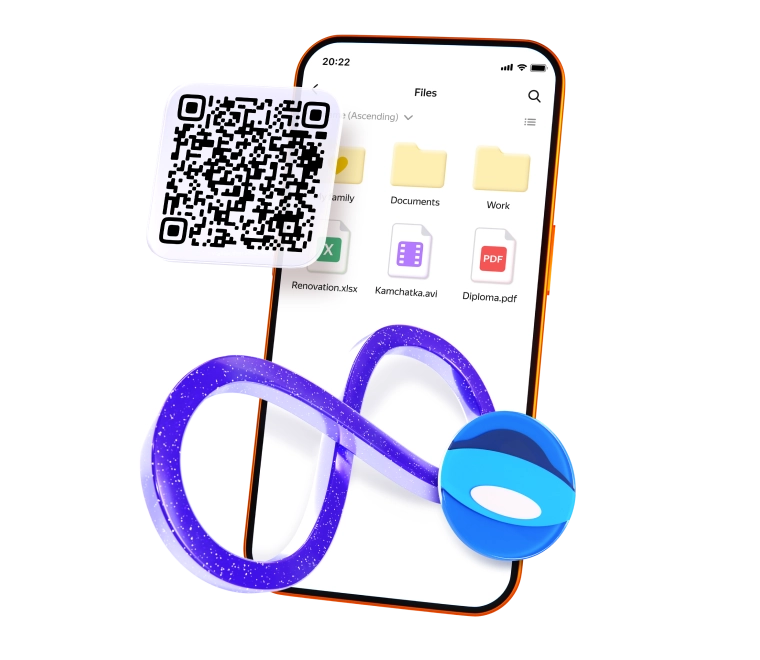 Download Yandex Disk for your Android or iPhone for free
