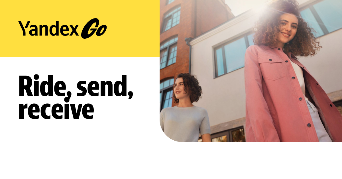 Yandex Go — request rides and order item delivery in Georgia.
