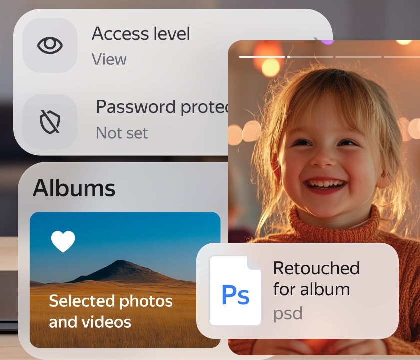 Yandex Disk for photos — secure cloud for your photos