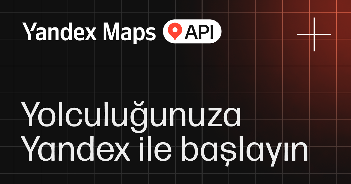 Yolculuğunuza Yandex ile başlayın
