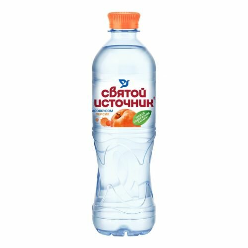 Купить Вода питьевая Святой Источник со вкусом персика 0.5л по низкой ...