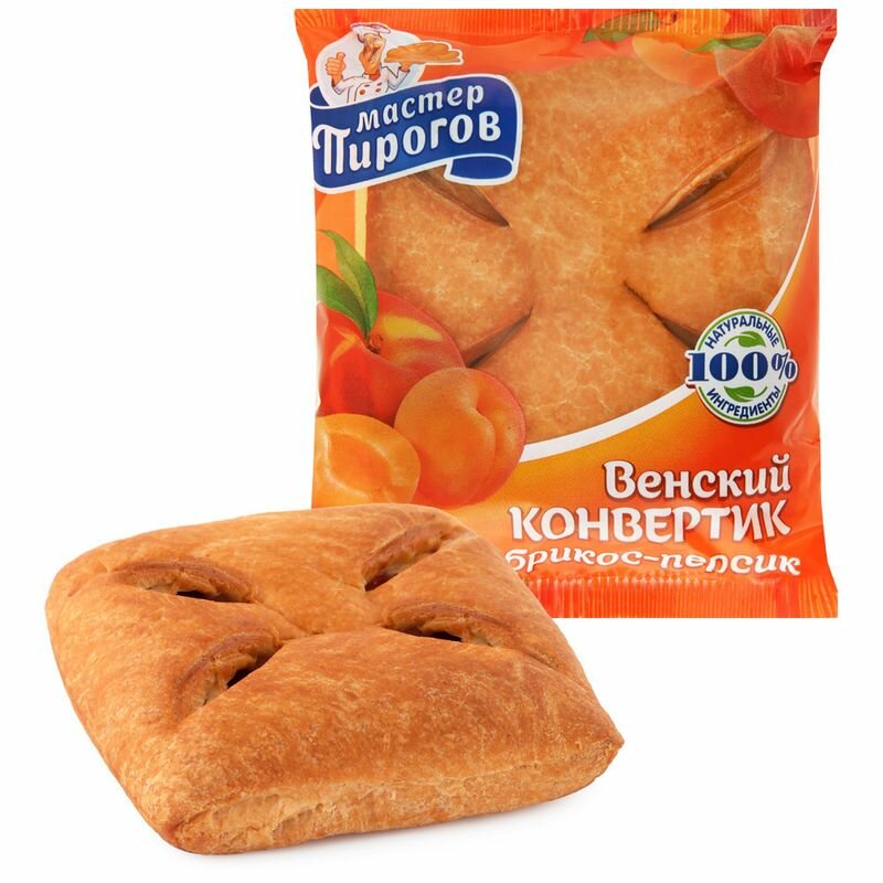 Конвертик Венский мастер пироговъ абрикос-персик — купить по выгодной ...