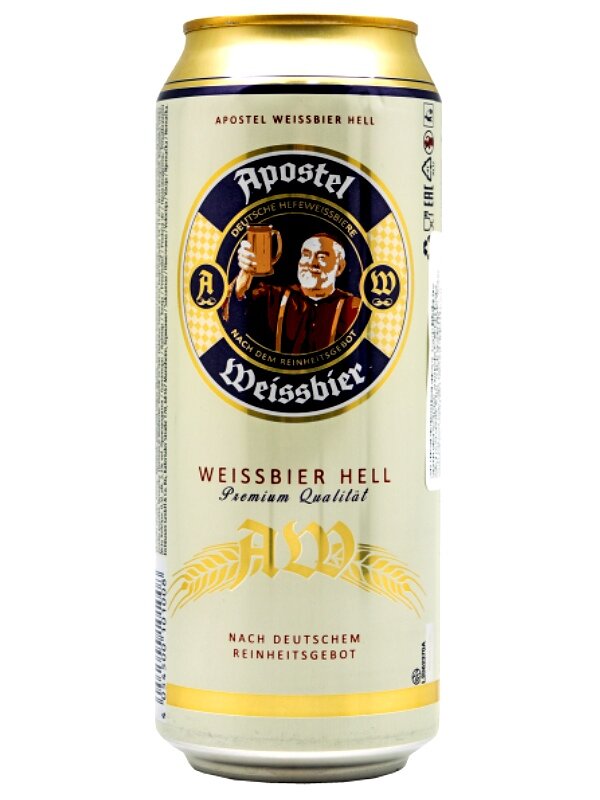 Купить Пиво безалкогольное Apostel Weissbier светлое пшеничное ...