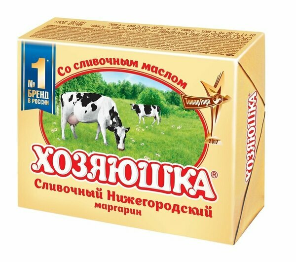 Купить Маргарин Хозяюшка сливочный 60% по низкой цене с быстрой ...