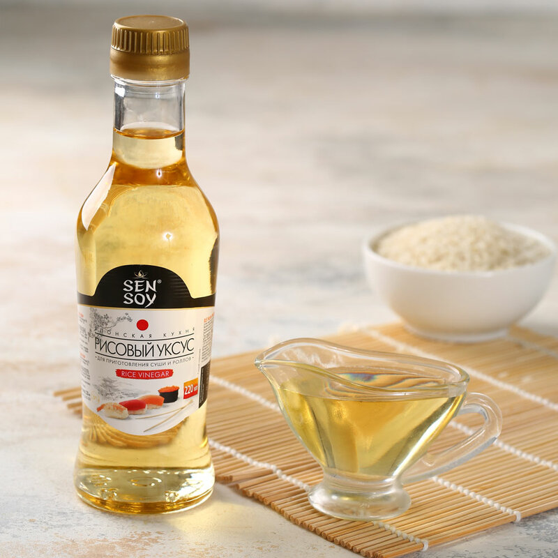 Купить Уксус рисовый для суши Сен Сой по низкой цене с быстрой ...