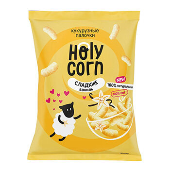 Купить Кукурузные палочки Holy Corn сладкие 50г, Россия по низкой цене ...