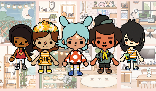Toca Boca - House of Friends: Play Online For Free On Playhop