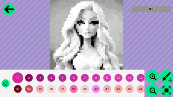 Color by number: Barbie (by Goodwin Games) - play online for free on ...