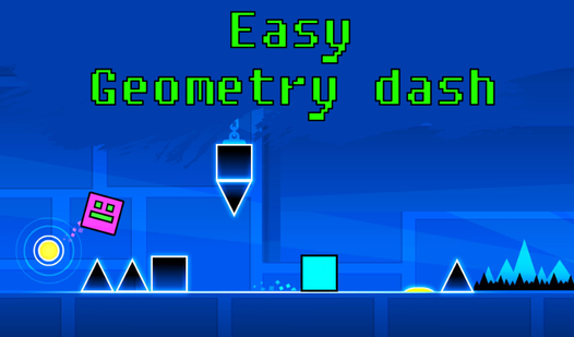 Easy Geometry dash (by OYSHI) - play online for free on Yandex Games