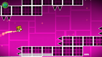 Geometry Dash Jeka (от Jeka-505) - играть онлайн бесплатно на сервисе Яндекс Игры