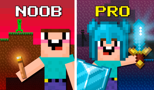 Noob: Survival in Terraria! (by R.R.GAMES): Play Online For Free On Playhop