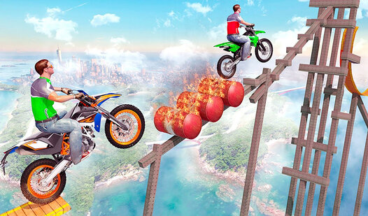 Trials Ride 2 (от boooba) - играть онлайн бесплатно на сервисе Яндекс Игры