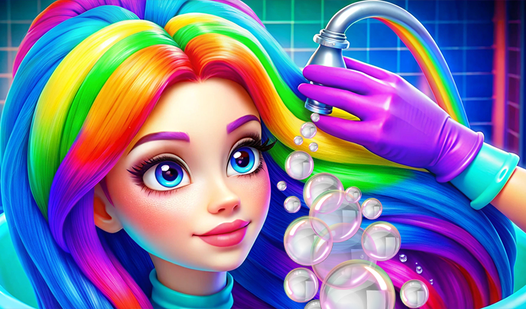 Окрашивание Волос (Lobster Gamesʼdan) – Яндекс Игры xizmatida bepul ...