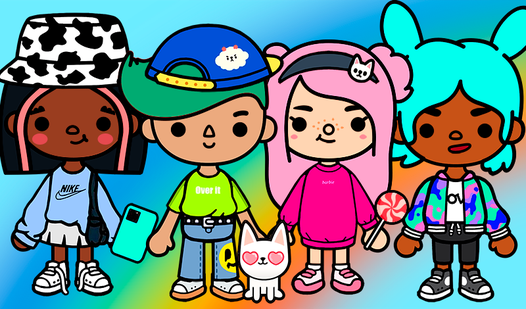 Тока Бока Стилист: Одевалки (от Girls Games Puzzles) - играть онлайн ...